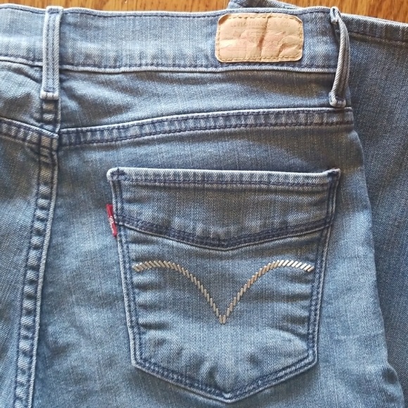 Levi's | Jeans | Levis Cropped Jeans Stapled Studded Capri Pants 8 ...